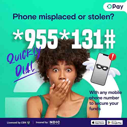 How to Block Opay Account if Phone is Stolen/Lost: USSD Code - Unleash