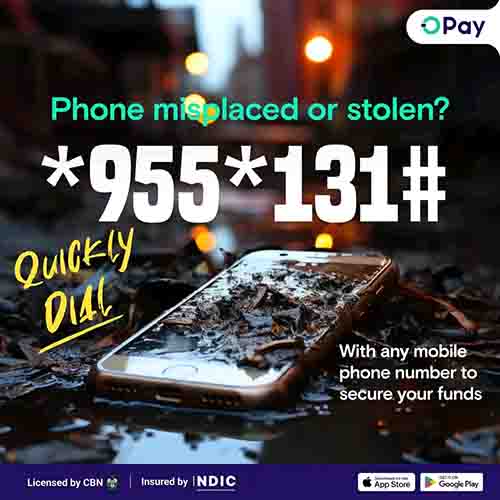 How to Block Opay Account if Phone is Stolen/Lost: USSD Code - Unleash