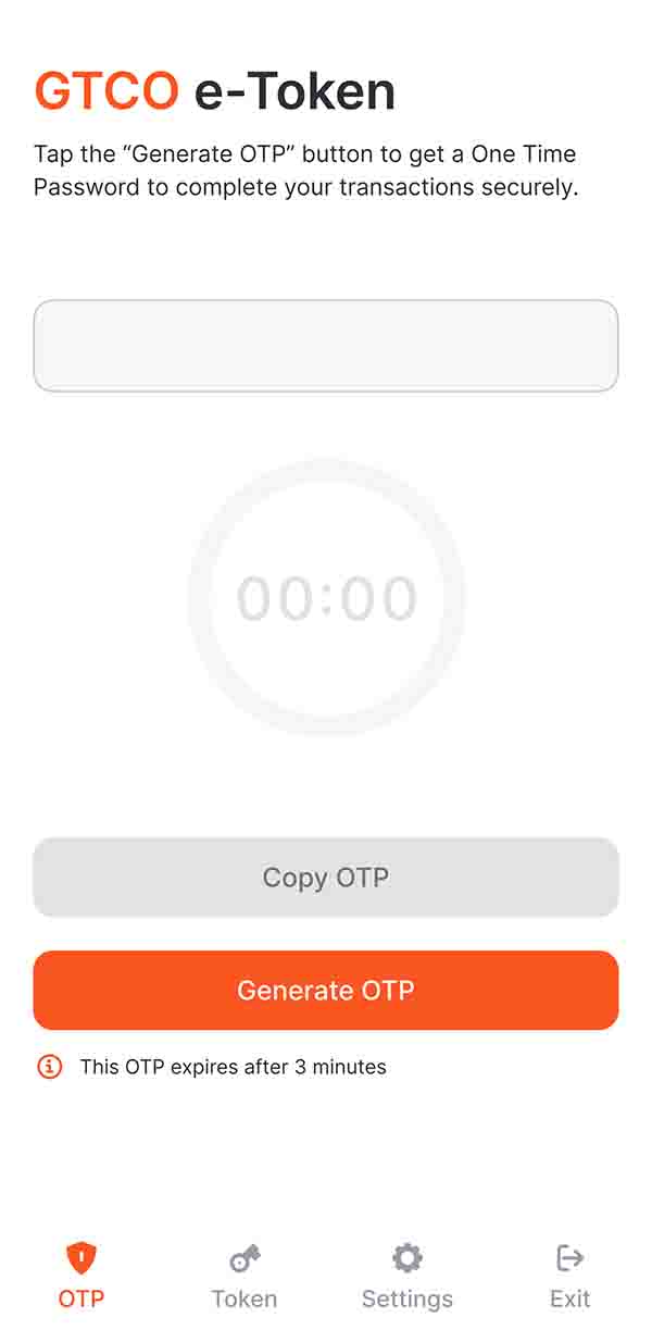 How to Activate GT Bank eToken App & Generate Codes (2025) - Unleash
